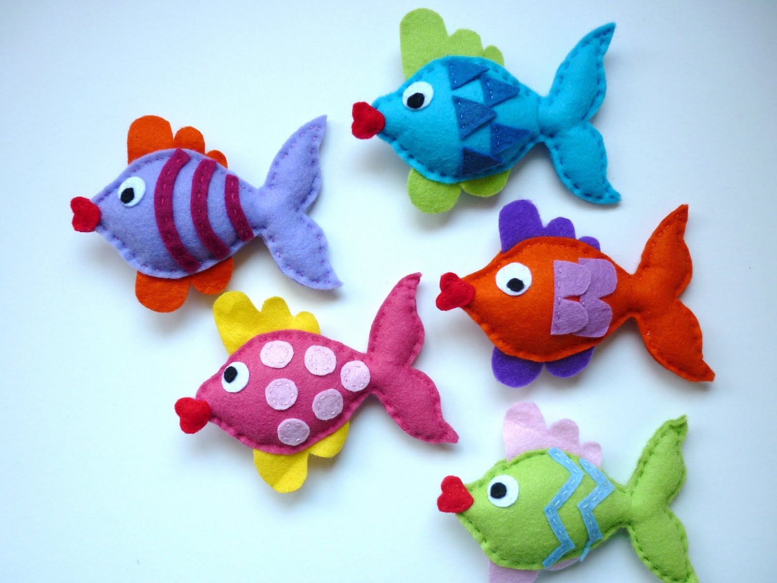 Felt Baby Fish Mobile at Sam Hamby blog