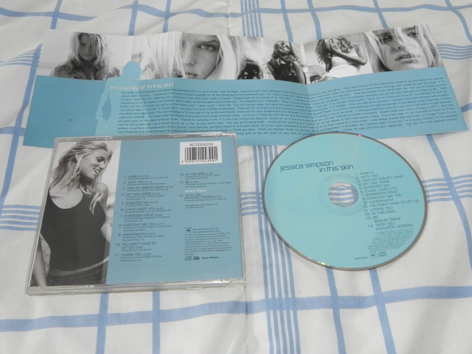 Publicafé Collection: CD In This Skin - Jessica Simpson