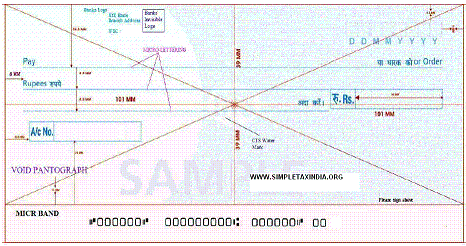 CUTTING-ALTERATION-CORRECTION ON CHEQUE NOT ALLOWED-RBI | SIMPLE TAX INDIA