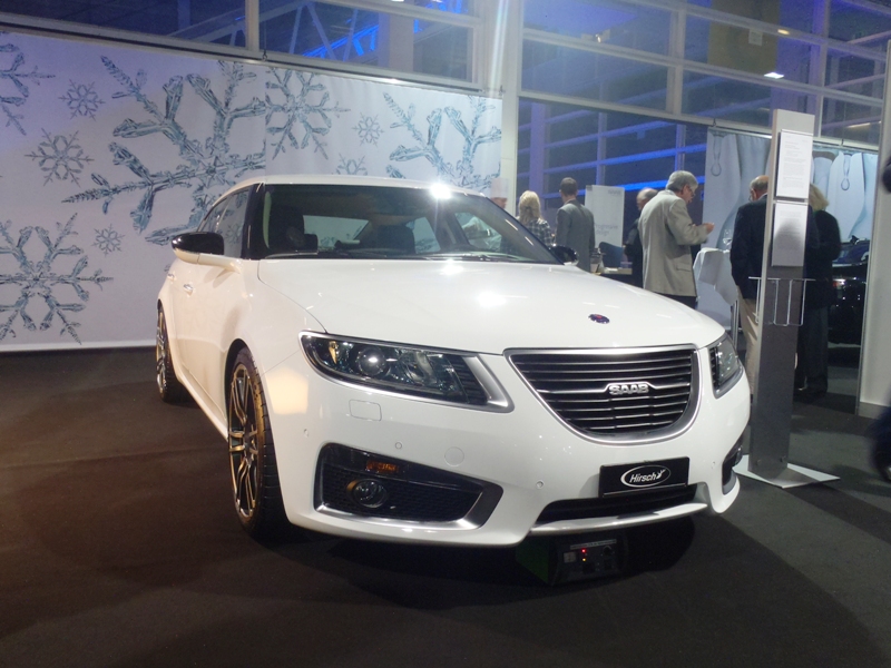 SAAB actu: Saab 9-5 Aero par Hirsch: les premières photos!