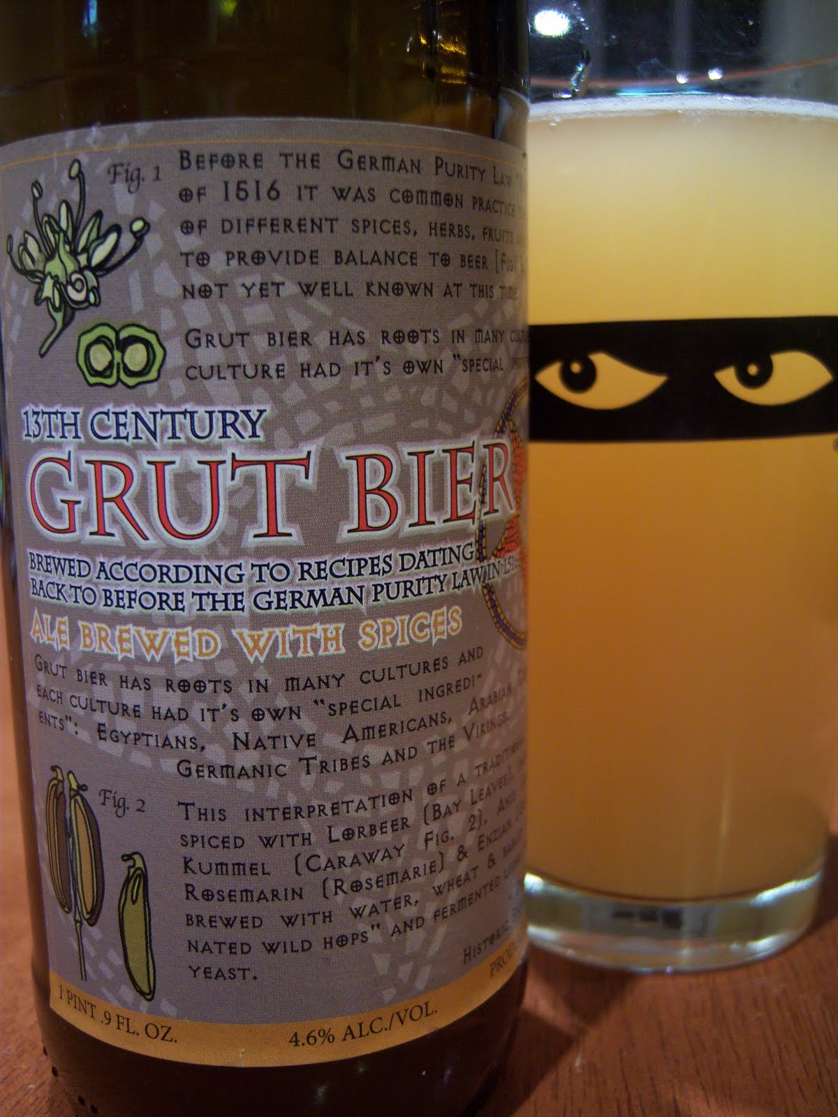 what we’re drinking: 434. Dr. Fritz Briem 13th Century Grut Bier