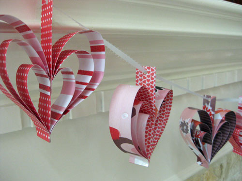 sei lifestyle: Heart Garland Tutorial