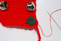 The Laughing Willow: Jingle Bell Cuff Bracelet free pattern