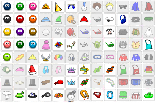 Simbasim's Club Penguin Cheats: Club Penguin Rare Pics And Items