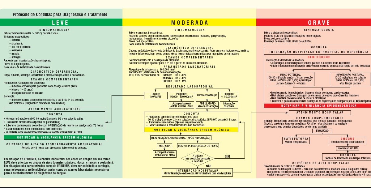 Protocolo de Condutas para Diagnóstico e Tratamento da Dengue ...