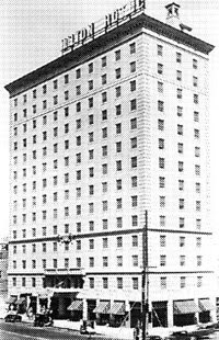 life in pecos: THE CACTUS HOTEL. SAN ANGELO, TEXAS