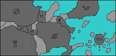 Naruto fans Club: Naruto Country Map