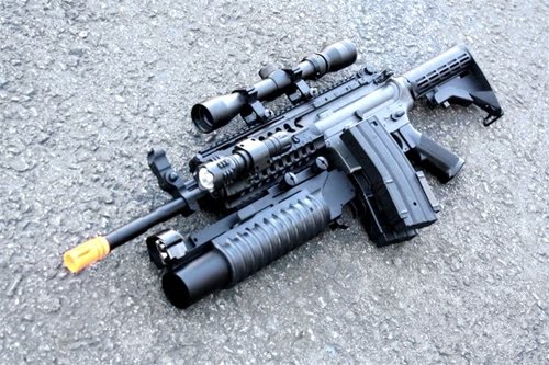 Airsoft AEG M4 Carbine: NEW CUSTOM PATRIOT JG M4 S-System AEG Rifle ...