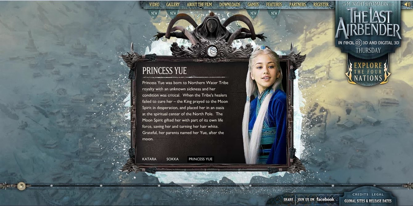 Rikzricci: "PRINCESS YUE" in Northern Water Tribe