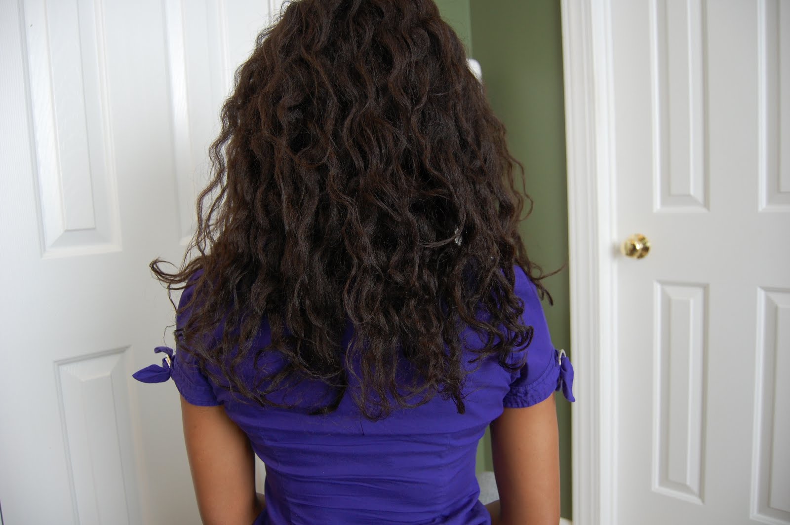 Coarse Hair, Long Hair: My Hair Today