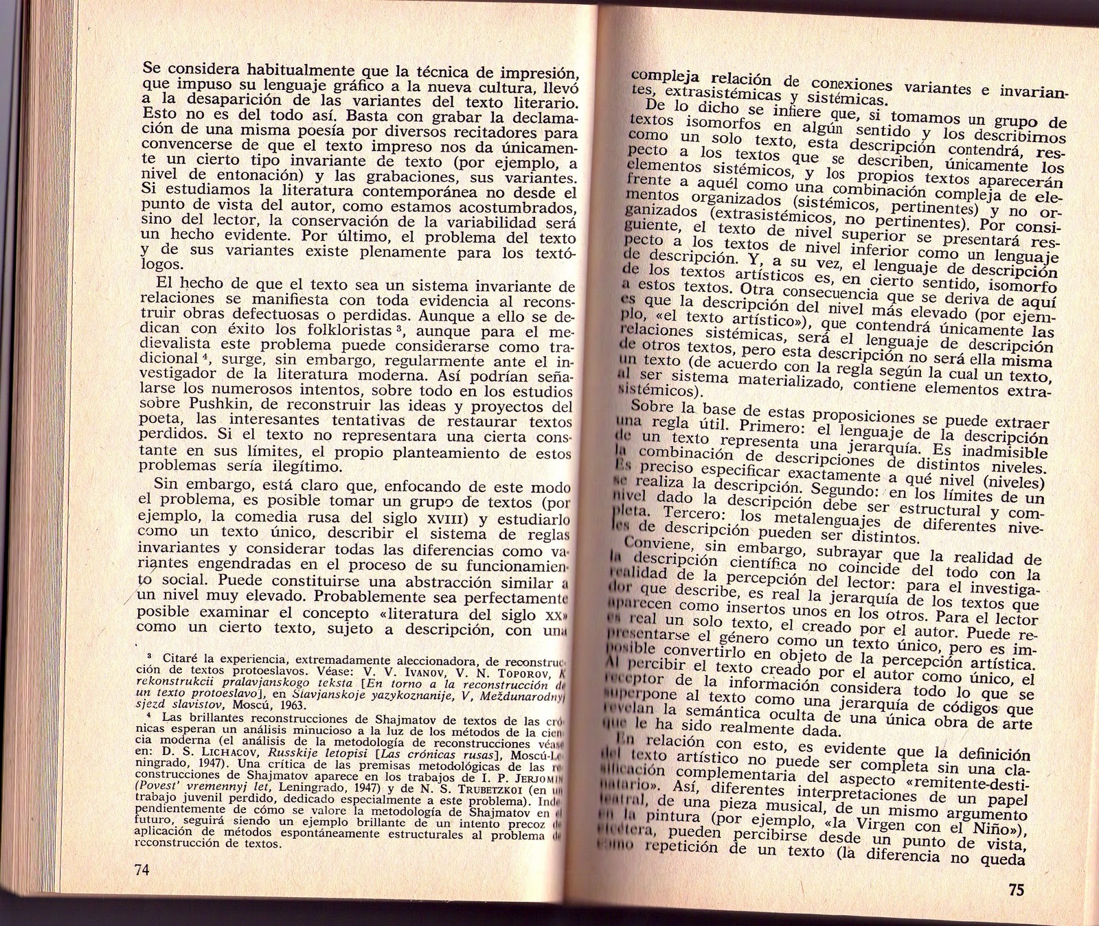 MetodologíaIL: Lotman. El concepto de texto