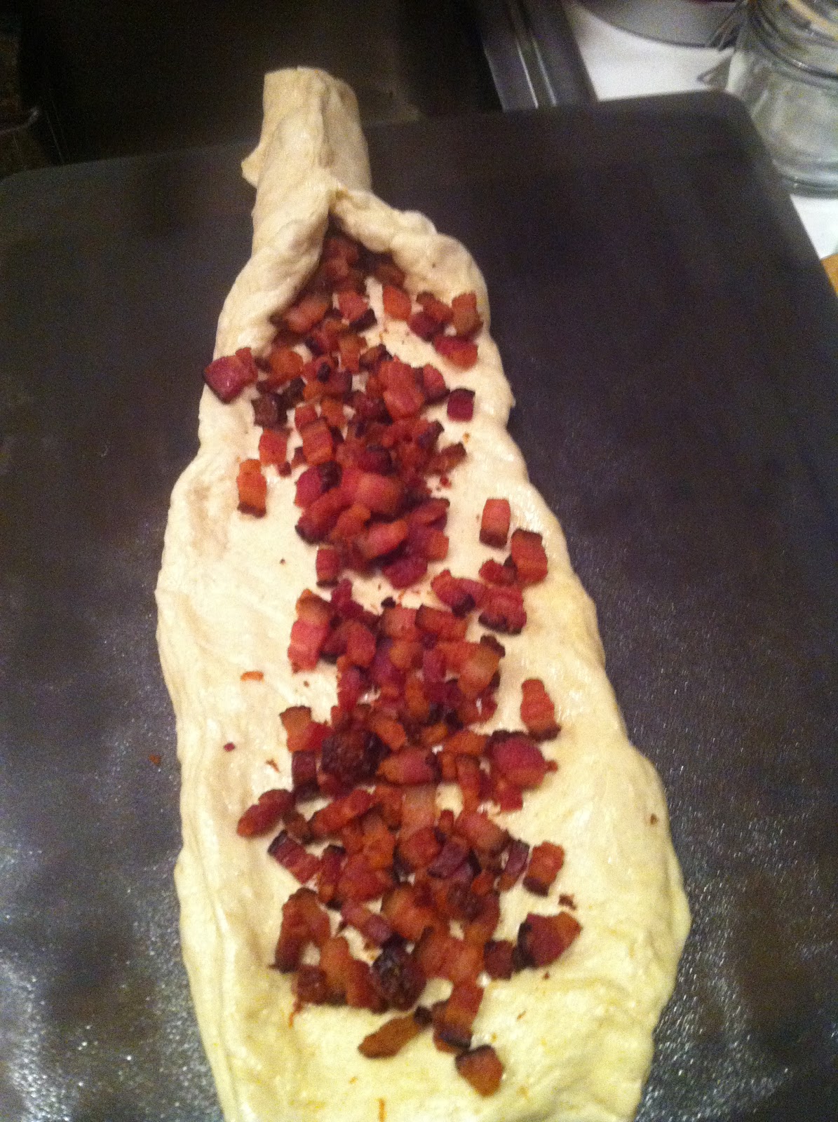 Chi's Food: Bacon Bread