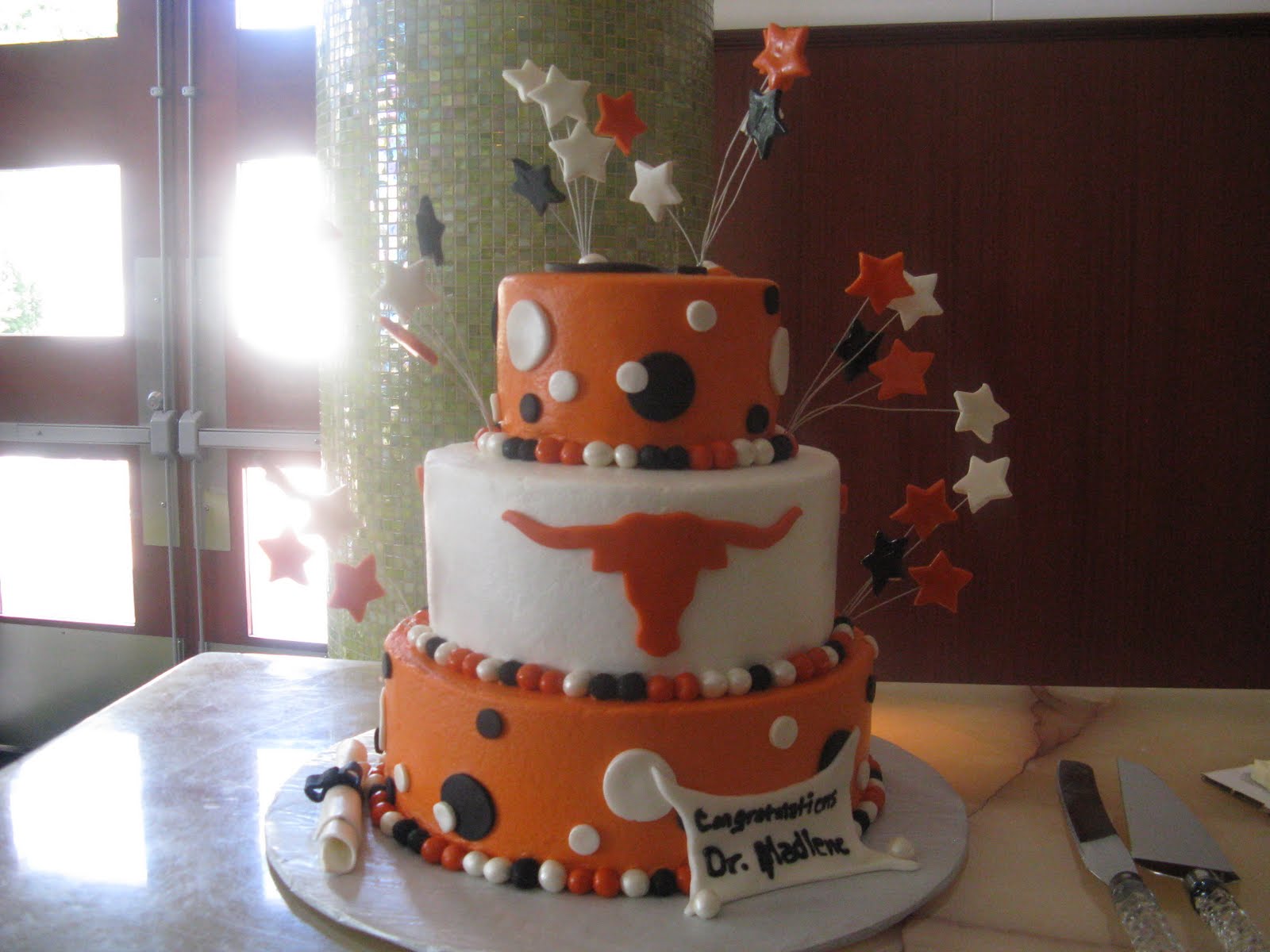 Sweet Moments By V: UT Graduation Cake