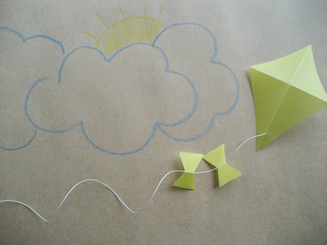 hundreds & thousands: How to make a mini kite