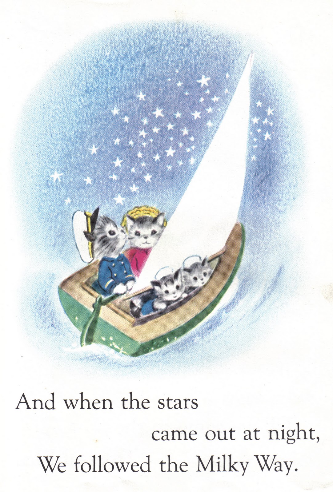 Things that make my heart sing: Captain Kitty is on the move