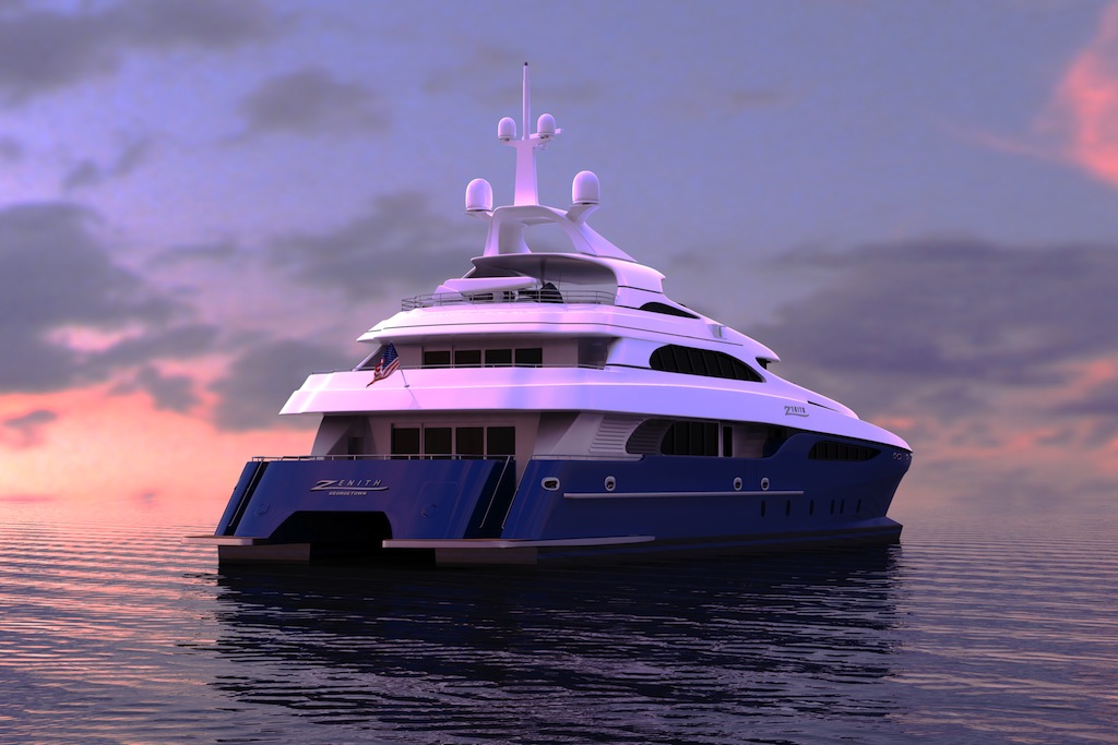 Luxury Catamaran: ZENITH INCAT CROWTHER 38 MOTOR CATAMARAN DUE TO ...