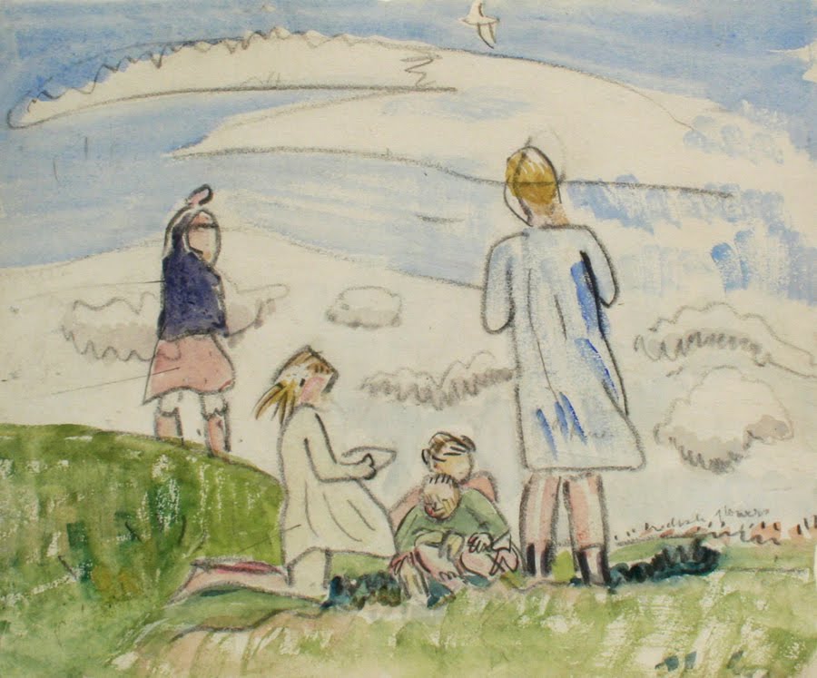 ...the sight of morning...: Edna Clarke Hall (1879 - 1979)