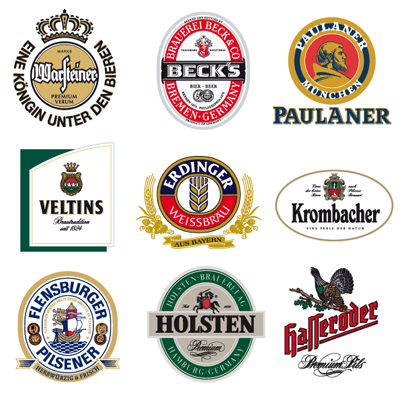 "Beer logos" | ART-TEMPLATE