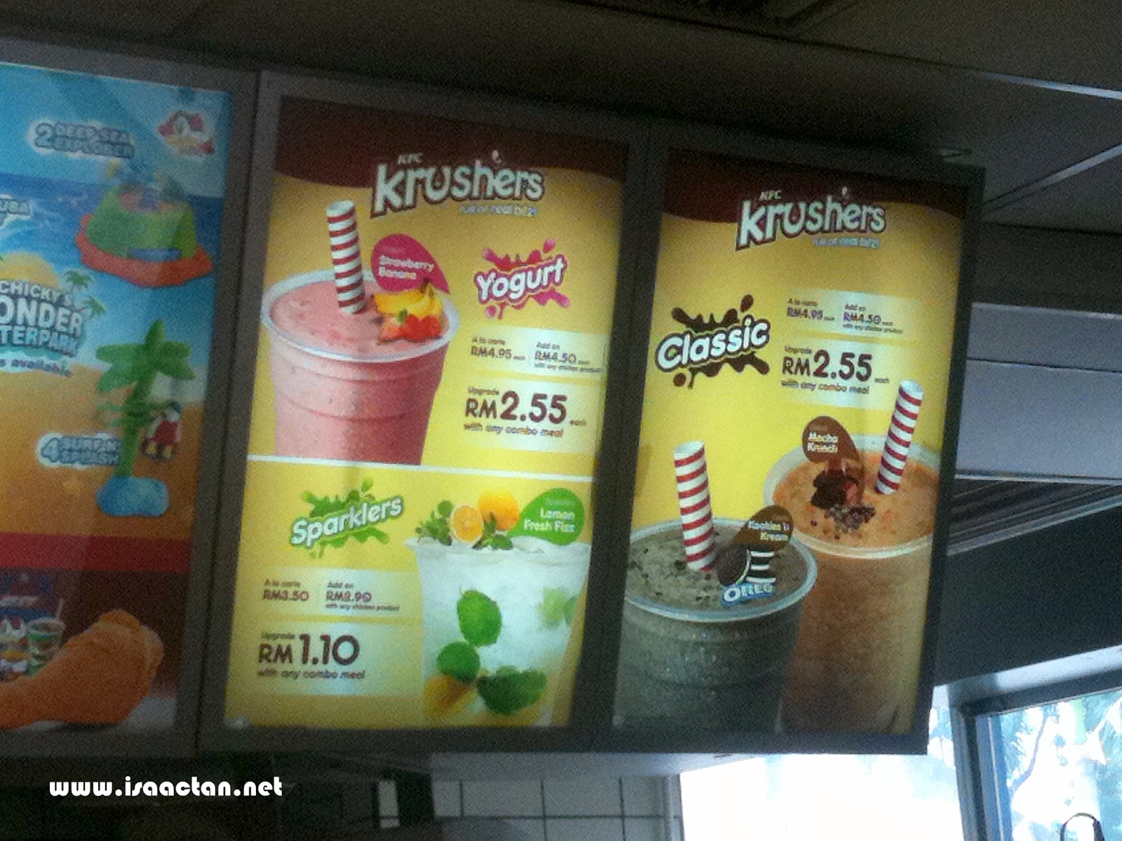 Nasi Lemak With KFC Krushers