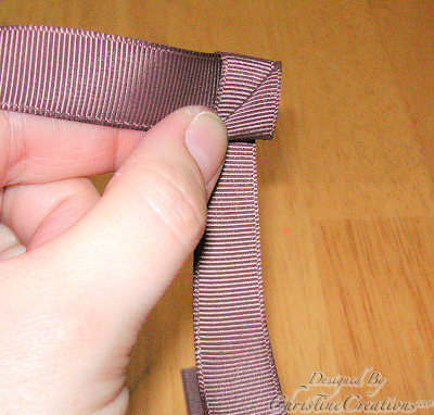 ChristineCreations: Fabulous Friends Challenge & Ribbon Rose Tutorial