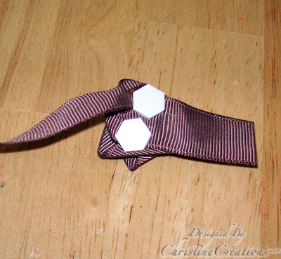 ChristineCreations: Fabulous Friends Challenge & Ribbon Rose Tutorial