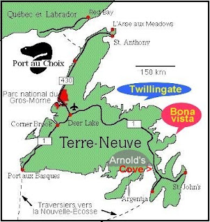 La mer des mots: Une journée touristique à Terre-Neuve.