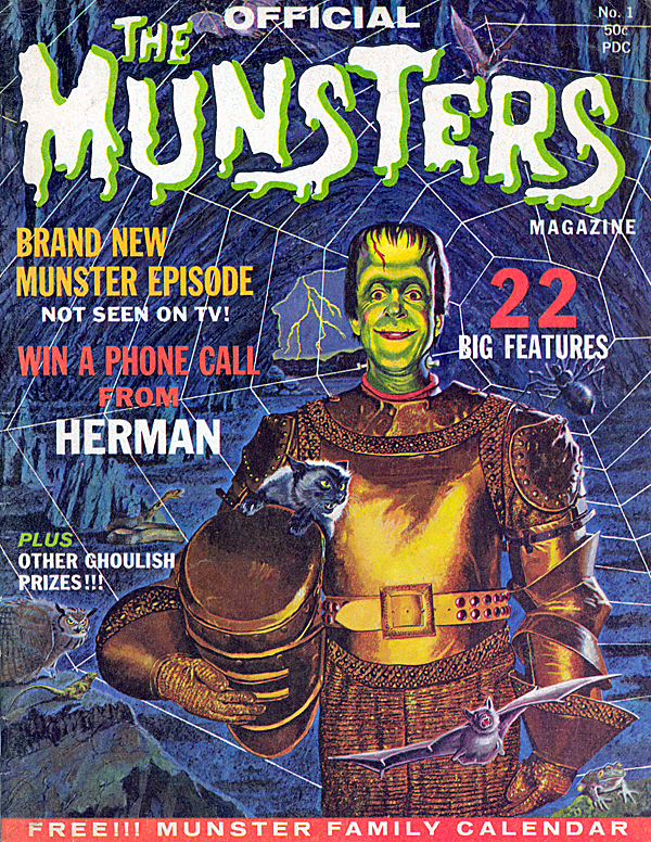 MONSTER MAGAZINE WORLD: THE OFFICIAL MUNSTERS MAGAZINE NO. 1 (Part 1)