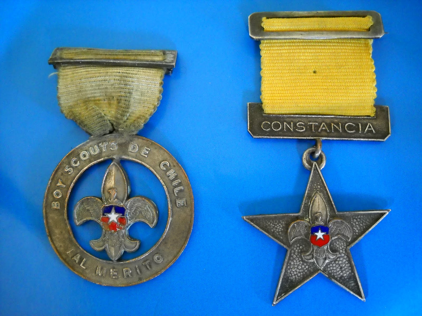 El Rincon del Scout Coleccionista: Para identificar. Medalla al Merito ...