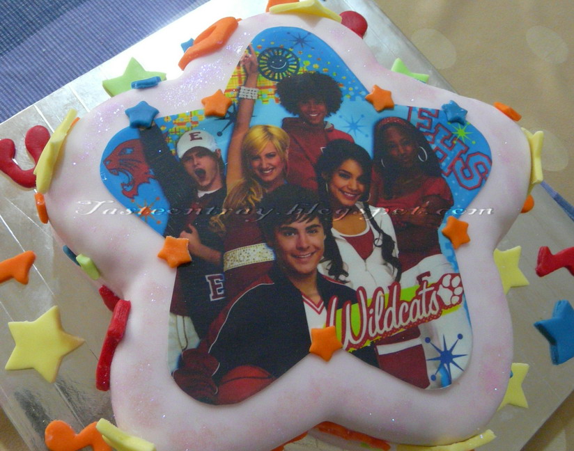Taste On Tray: High School Musical Cake