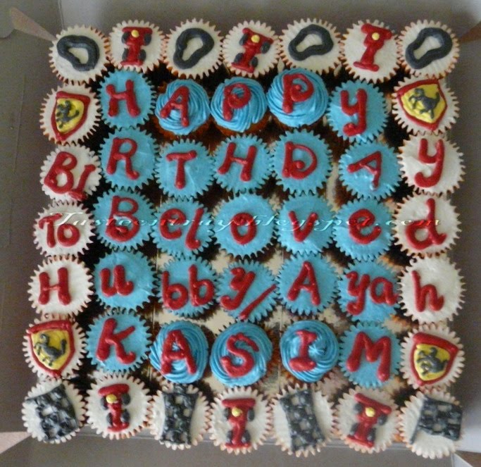 Taste On Tray: Formula One Cupcakes