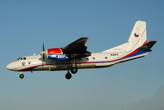 Airbus Hamburg Finkenwerder News: AN-26B, Czech Republic Air Force, 4201,