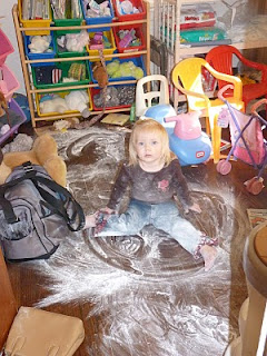 Thoughts From The Two Of Us: The Horrendous Baby Powder Mess!