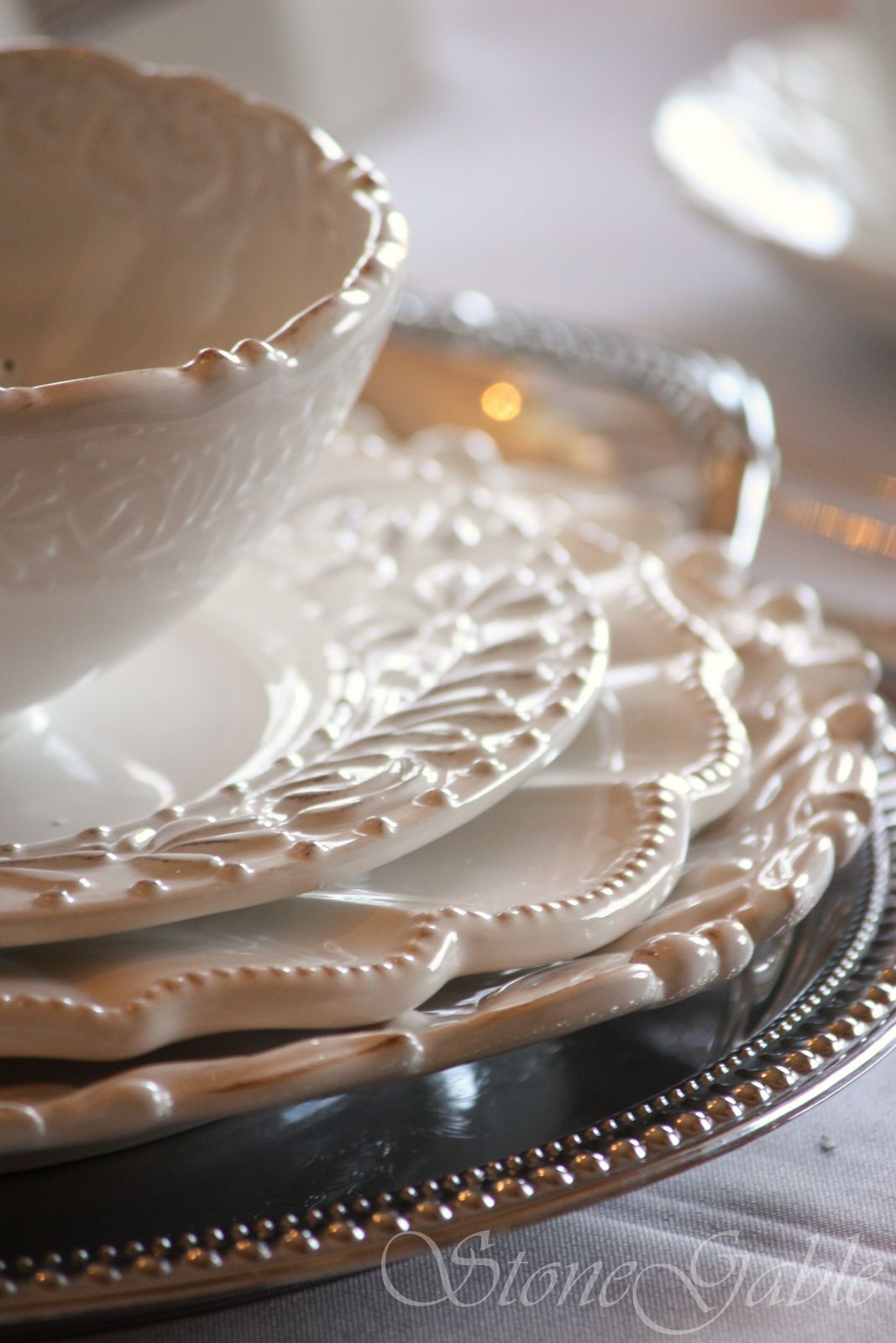 StoneGable: ASK STONEGABLE~Stacking Dishes