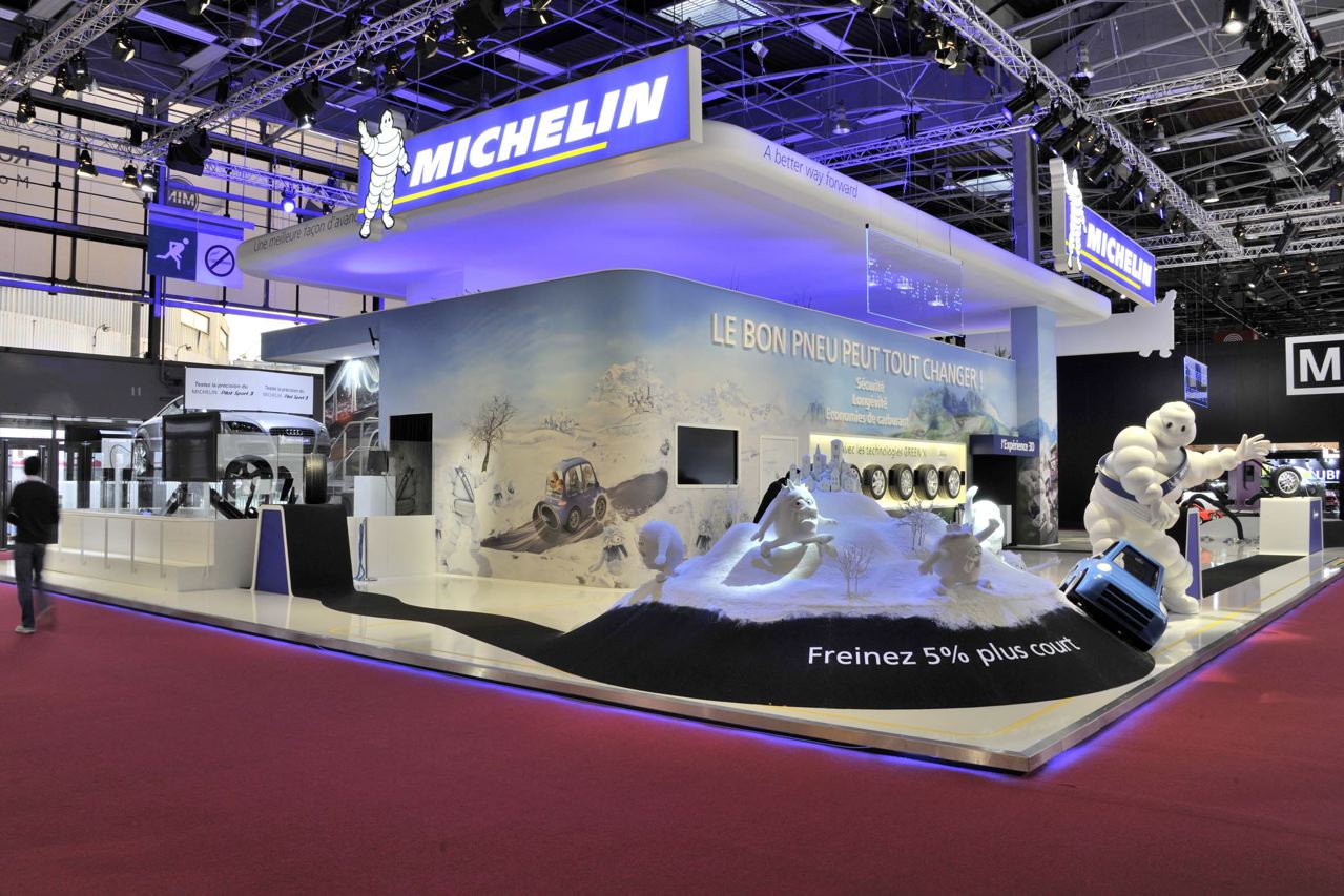 pixelcarmin images: Stand Michelin Mondial de l'automobile 2010/2011