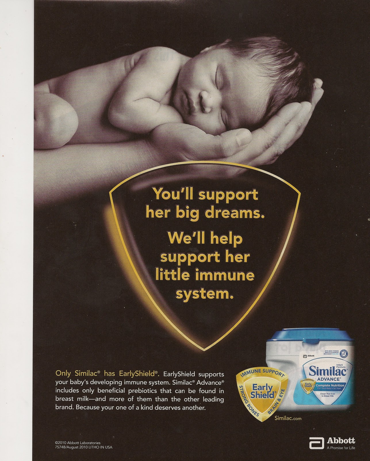 Beyond Prenatals: Misleading Advertisements: The "Breast Milk" Formula