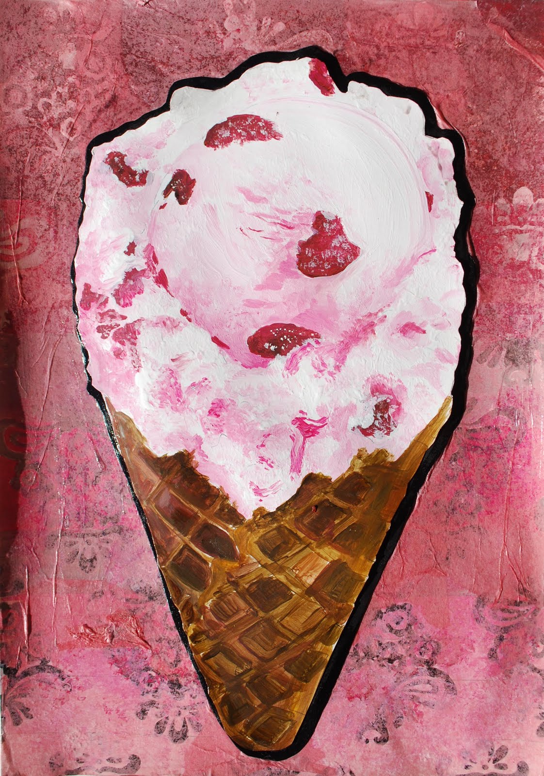 Meredith's Art: Ice-Cream