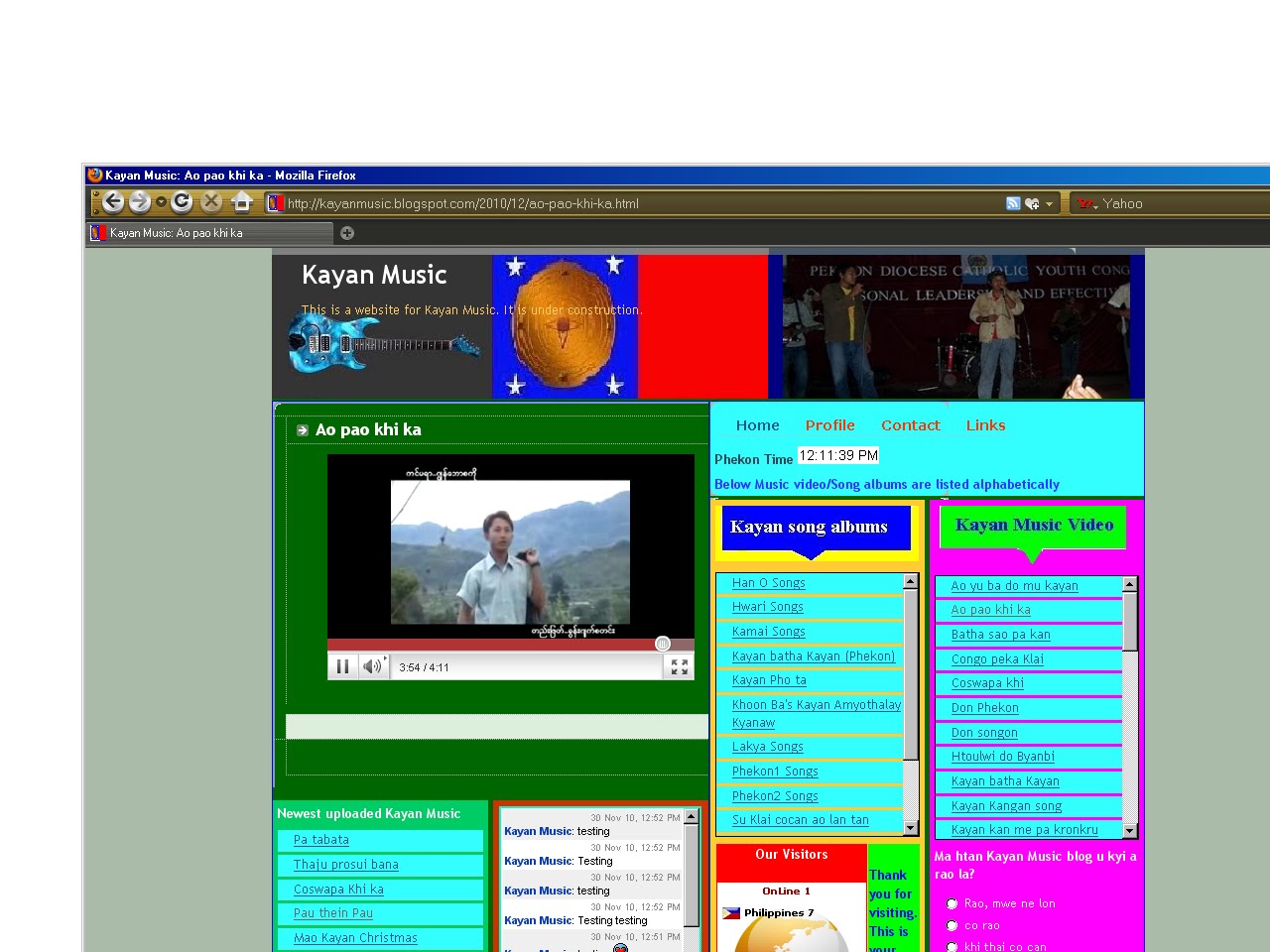 New Kayan Music Blog ~ Kayan green hill