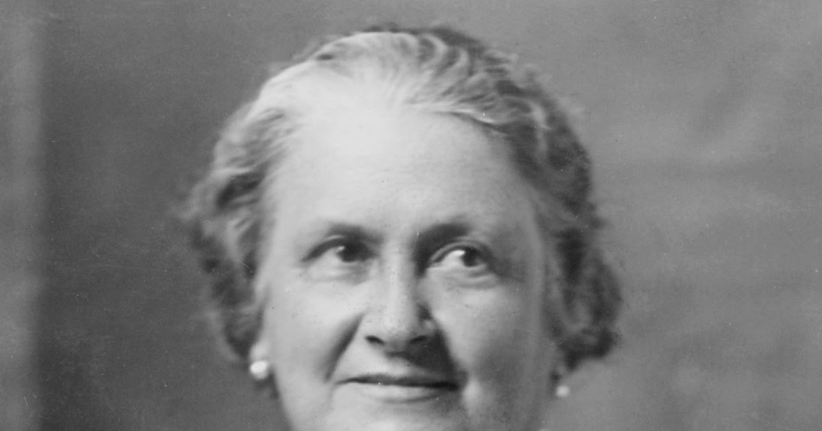 Maria Montessori 1870 - 1952