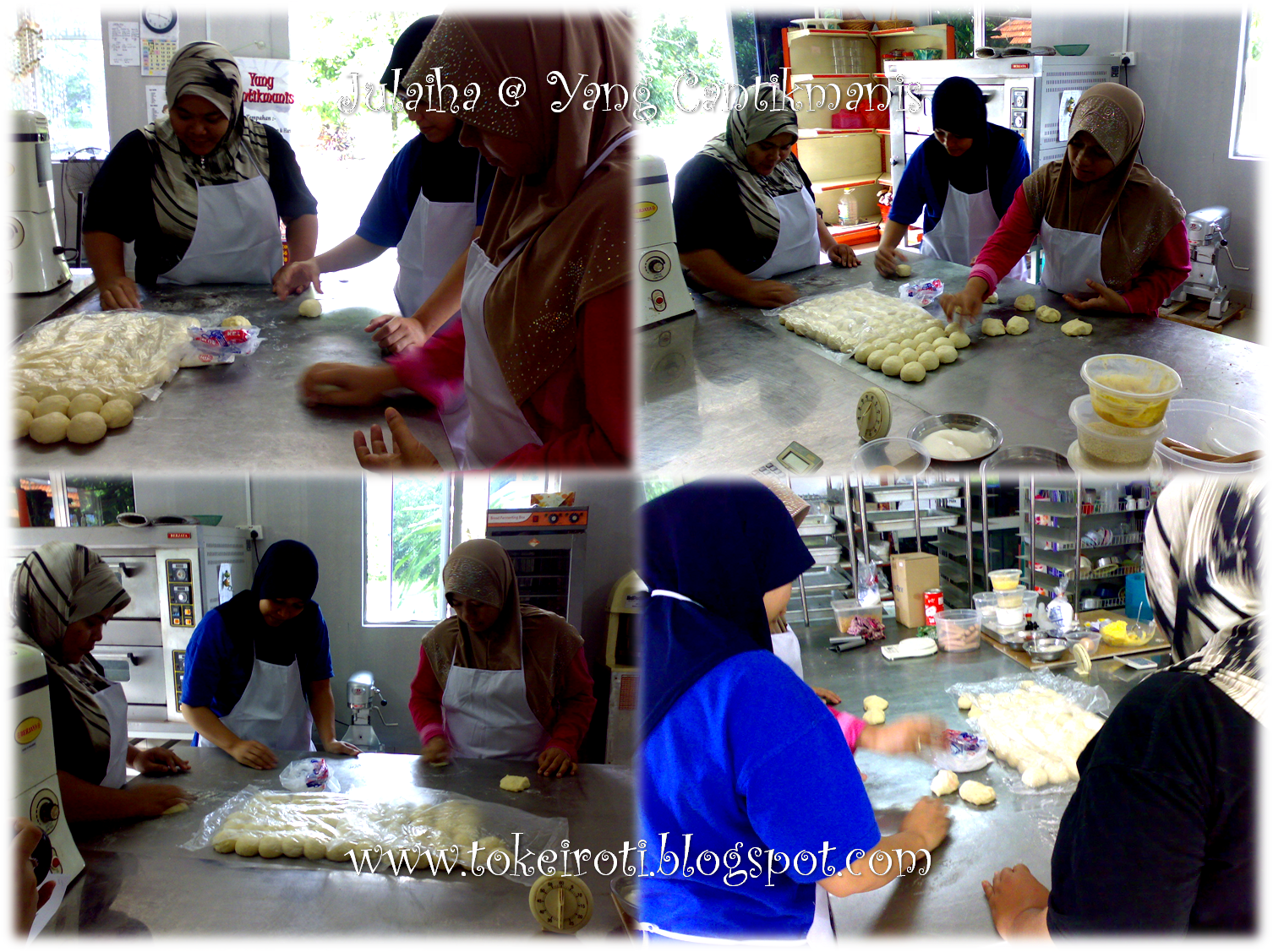 Yang Cantikmanis Bake Shoppe: Baking Class 2 - Pelbagai jenis roti ...