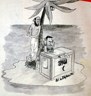 YANK Magazine-The Army Weekly: Cartoon