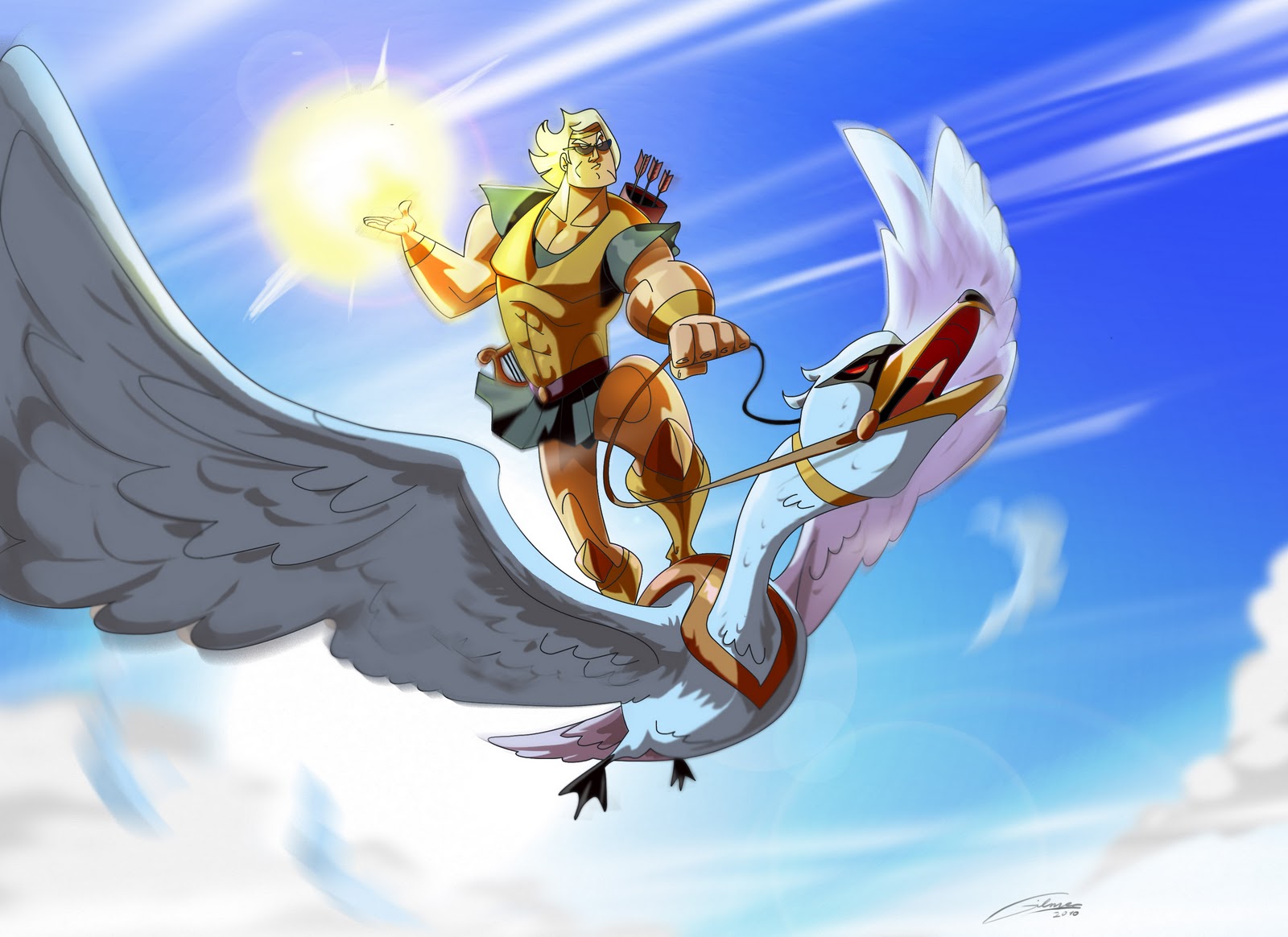 Gilmec's Art: Apollo - Sunshine Guy