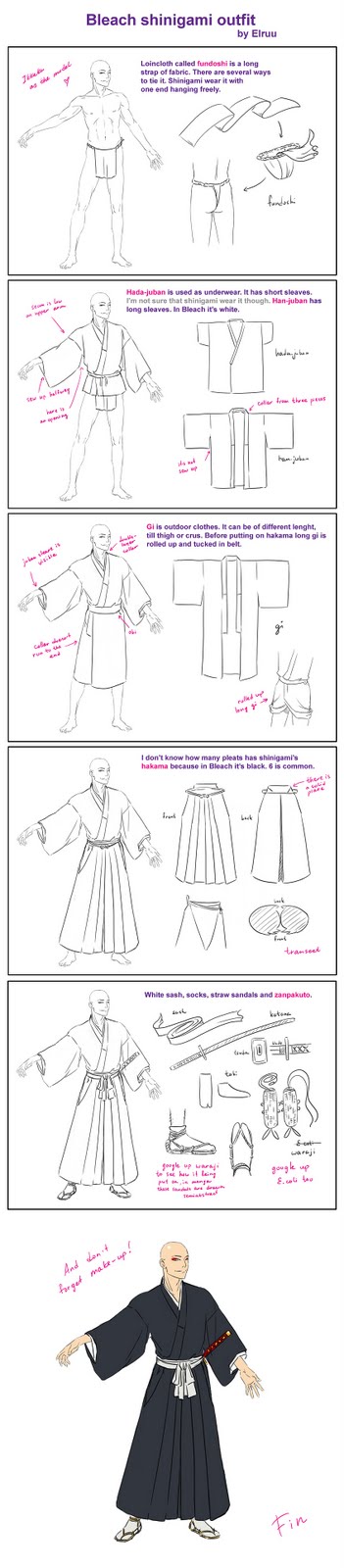 Cosplay 日记: Bleach Full Cosplay Tutorial