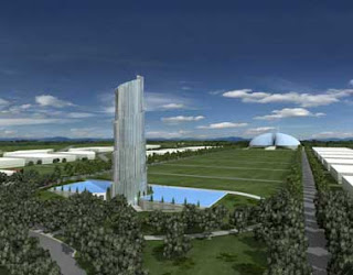 Archipedia: Tor Vergata University (Roma II) by Santiago Calatrava