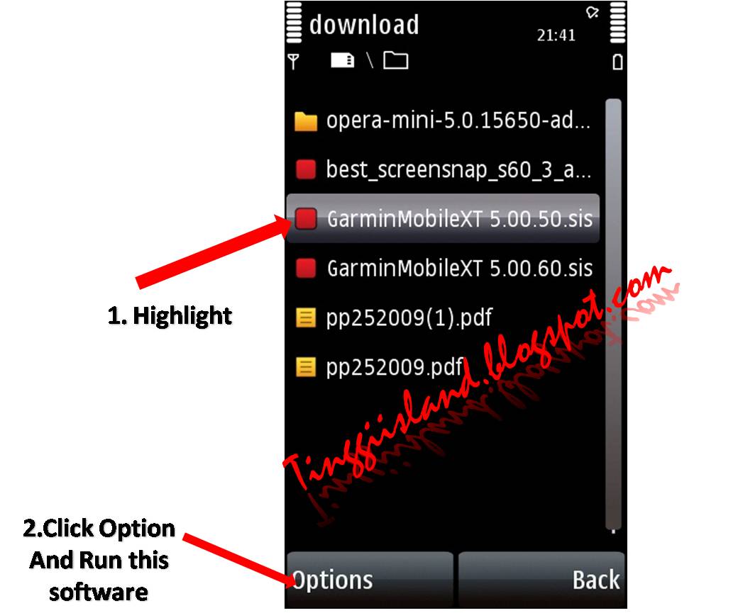 Garmin mobile xt for symbian s60 3rd edition v5.00.10 : abxyter