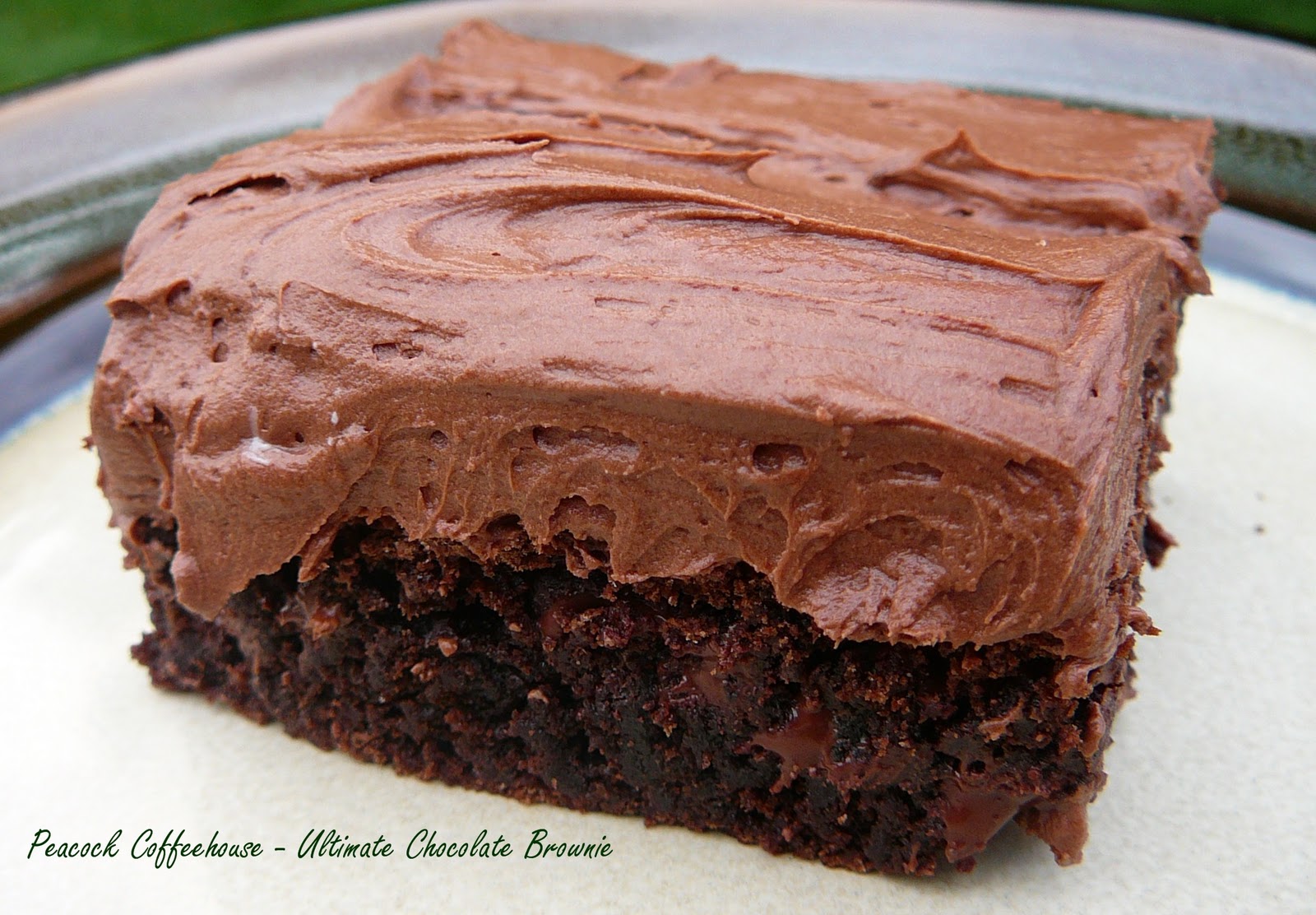 Peacock Coffeehouse: Ultimate Chocolate Brownie