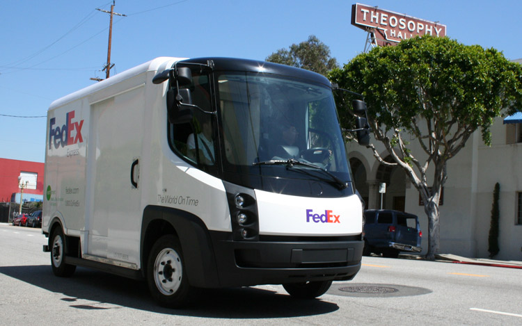 First Look: FedEx Express All-Electric Delivery Truck | Electric ...