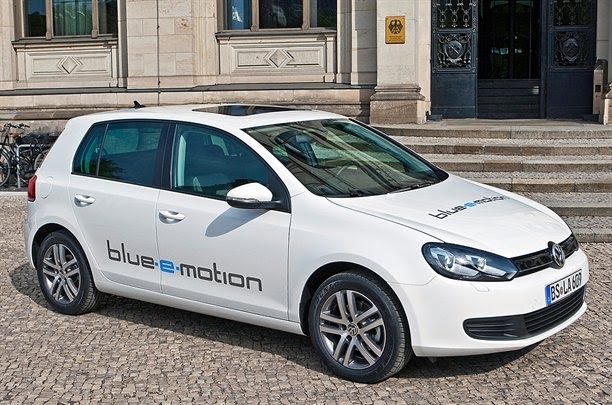 New pictures of the Electric Volkswagen Golf | Electric Vehicle News
