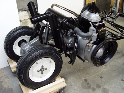 BZ's BMW Isetta 300's: Isetta - Chassis Restored