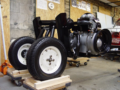 BZ's BMW Isetta 300's: Isetta - Chassis Restored