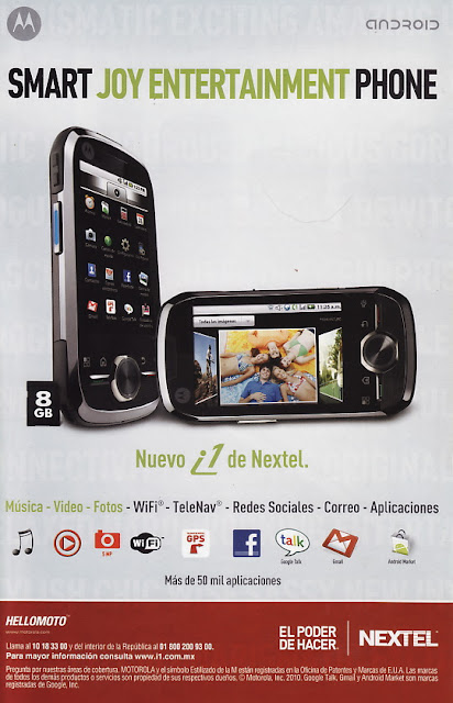 Noticias Nextel: Nuevo i1 de Nextel